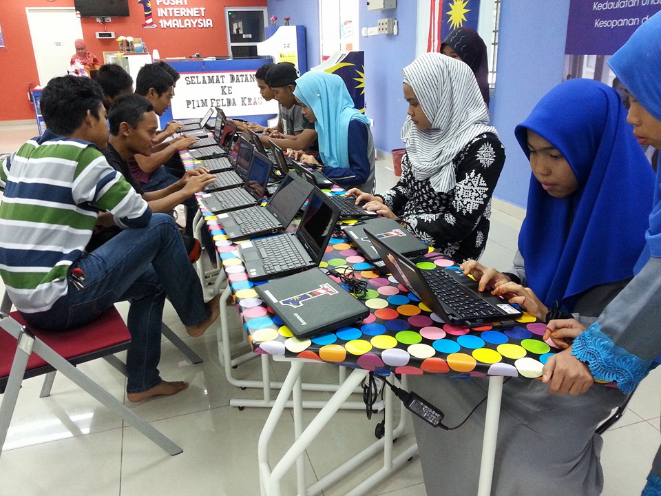 I LOVE MALAYSIA – PROGRAM PENGHAYATAN MERDEKA – NADI Felda Krau 1